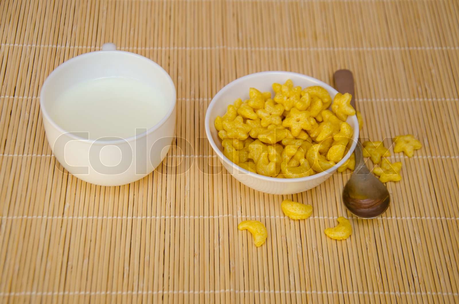 Yellow cereal | Stock image | Colourbox