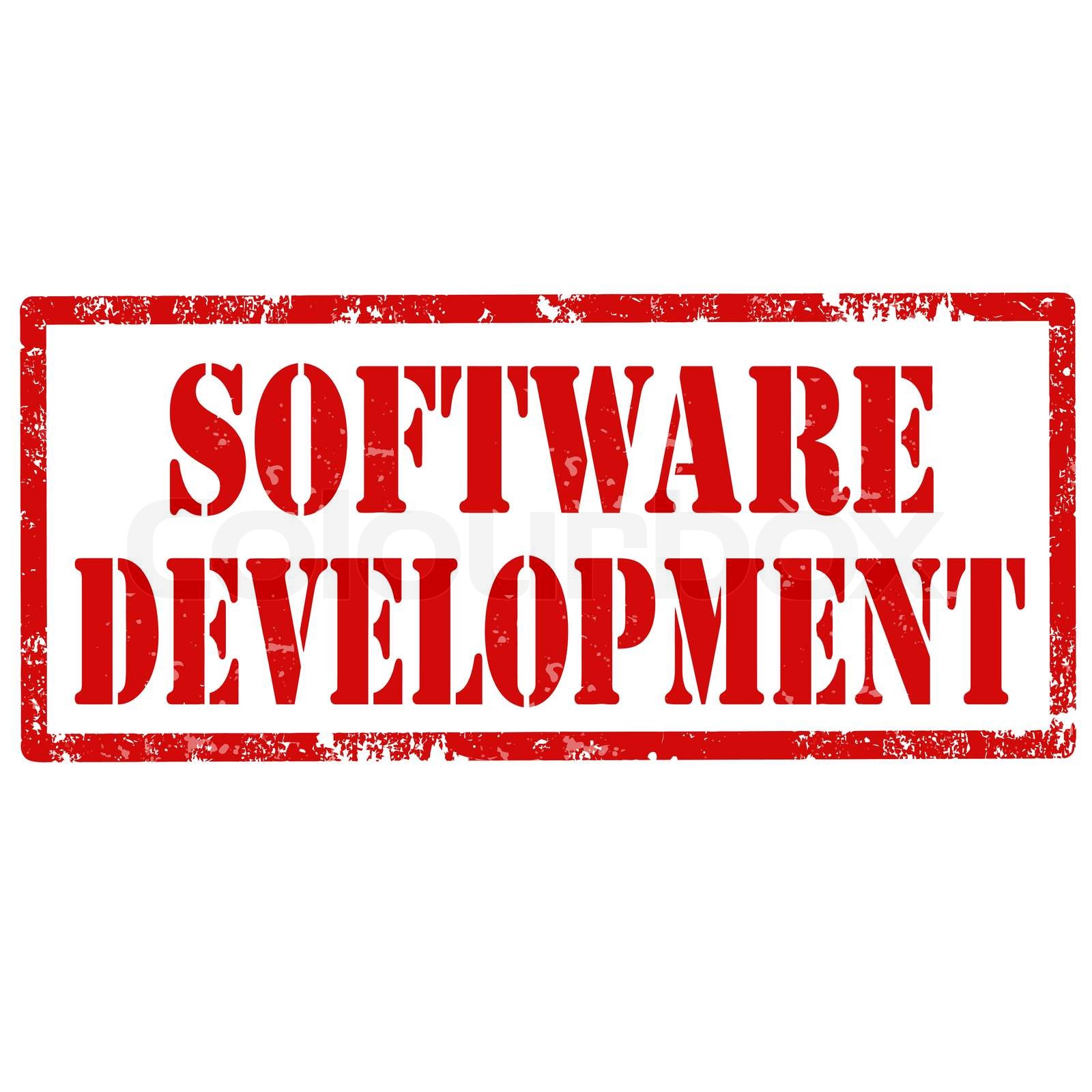 Software Development-stamp | Stock vector | Colourbox