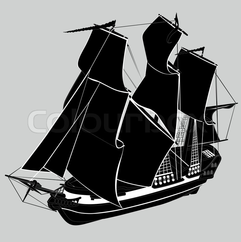 Schiff | Stock-Vektor | Colourbox