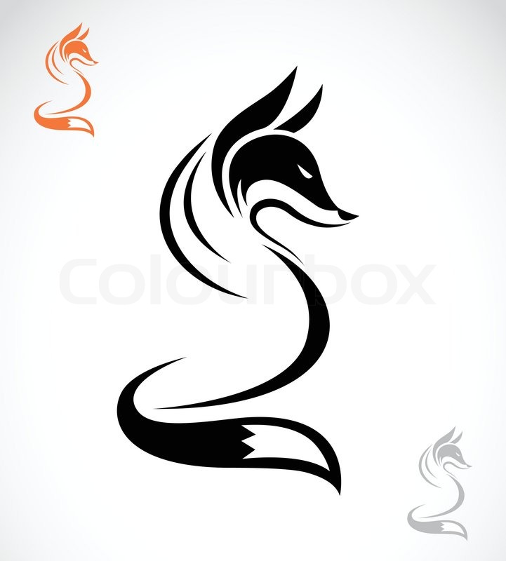 Vektor-Bild ein Fuchs-Design | Stock-Vektor | Colourbox
