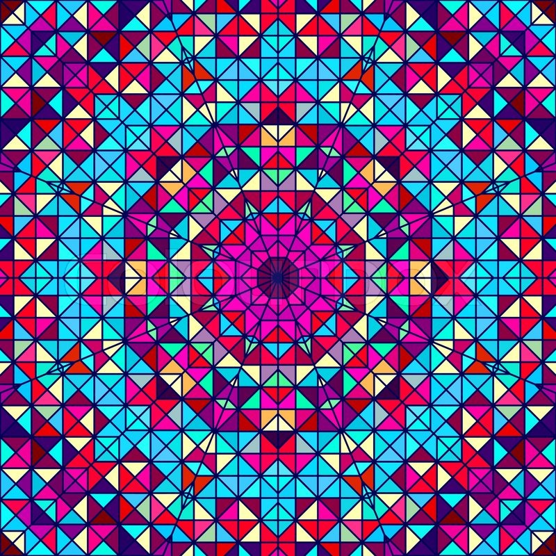 Abstract Vector Geometric Color ... | Stock vector | Colourbox
