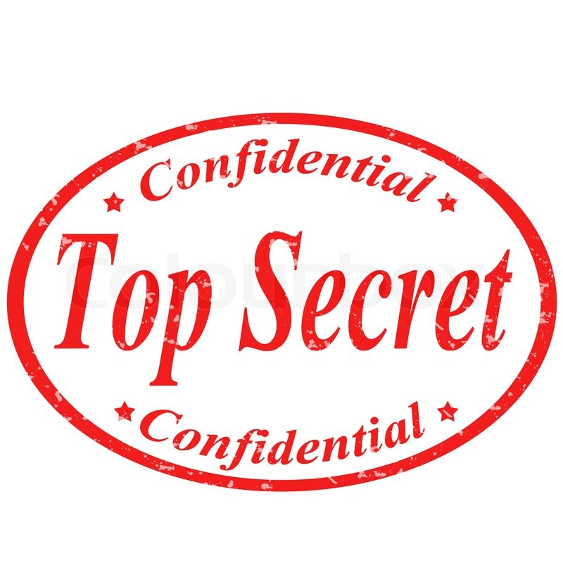 Top Secret-Stempel | Stock-Vektor | Colourbox