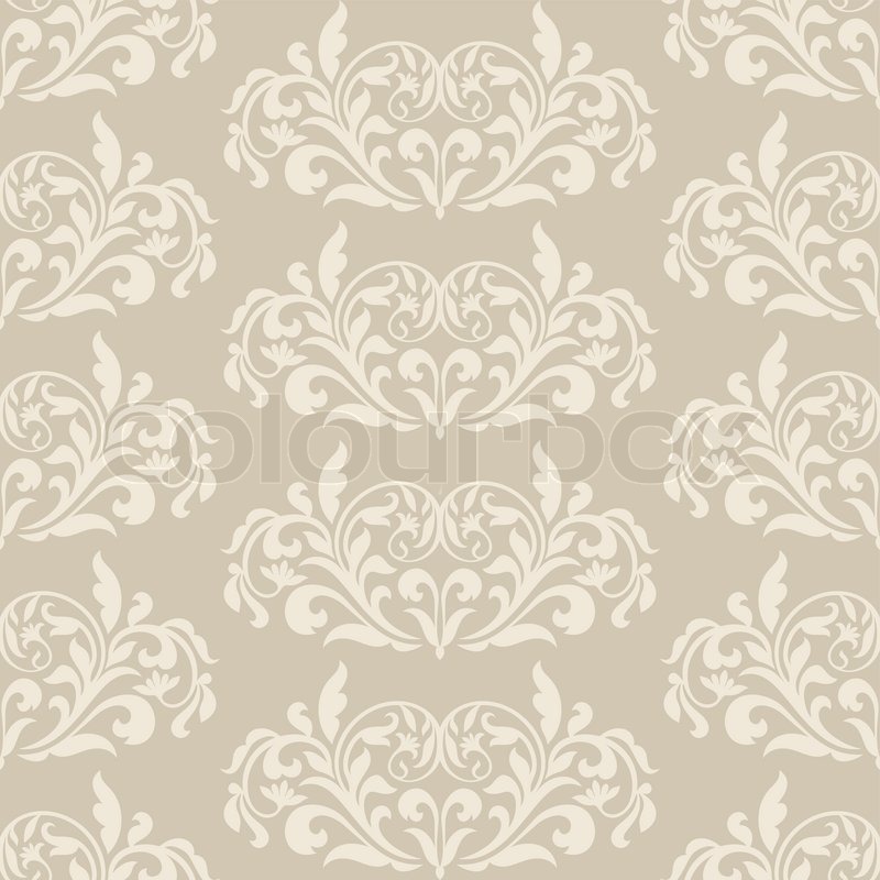 Cream Damask Background