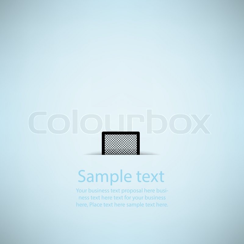 Creative soccer goal Vector Design | Stock vector | Colourbox