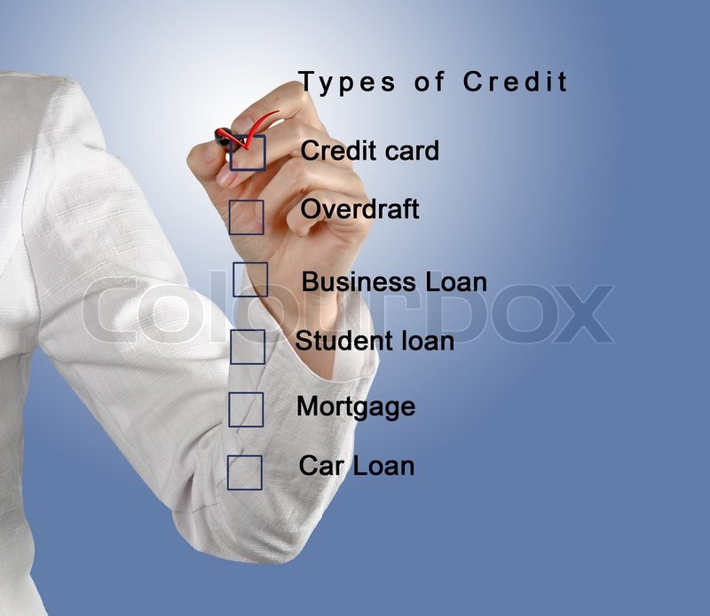 Types of credit | Stock image | Colourbox