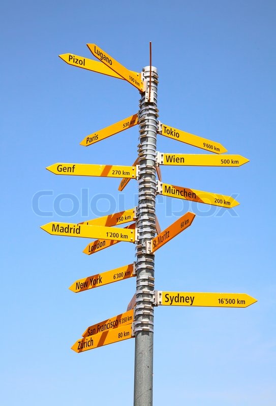 Meilenstein | Stock Bild | Colourbox