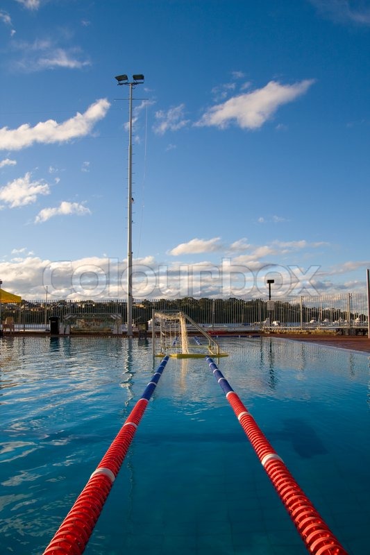 Swimming pool in Perth, Australia | Stock image | Colourbox