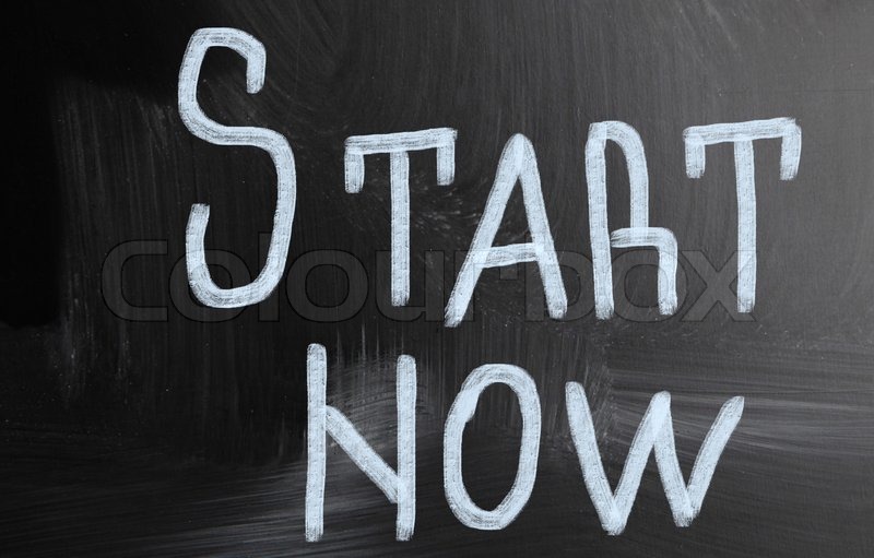 Start now | Stock image | Colourbox
