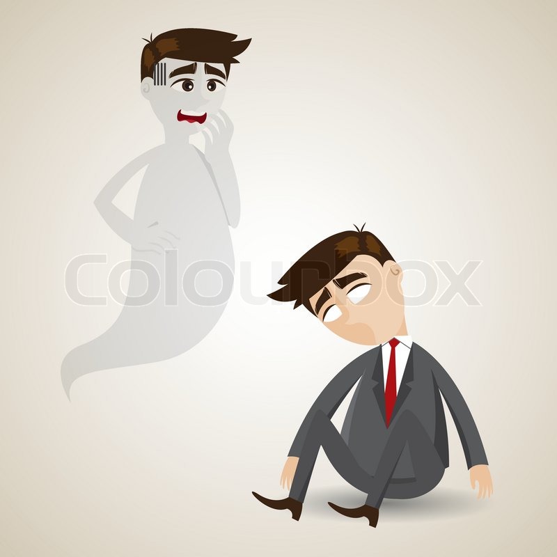 Illustration of cartoon dead ... | Stock vector | Colourbox