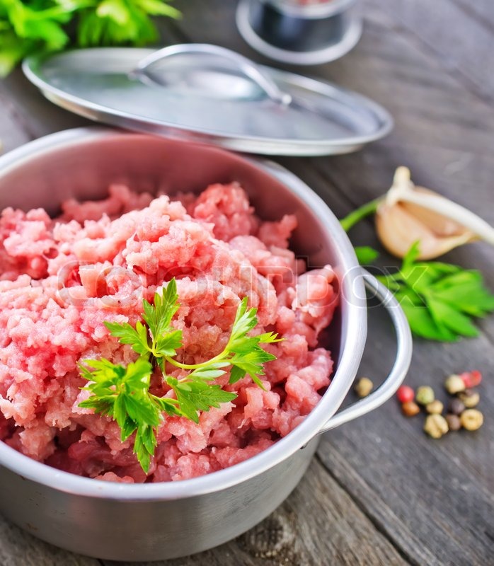 Minced meat | Stock image | Colourbox