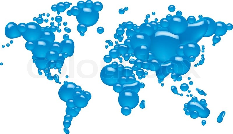 Concept of bubble world | Stock vector | Colourbox