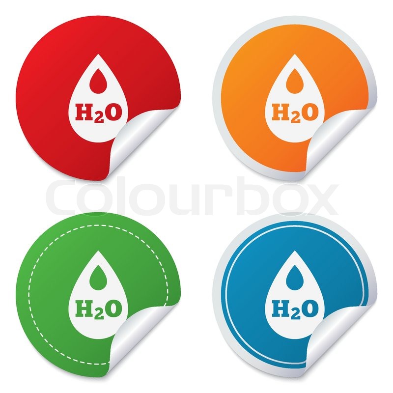 H2o Water Logo