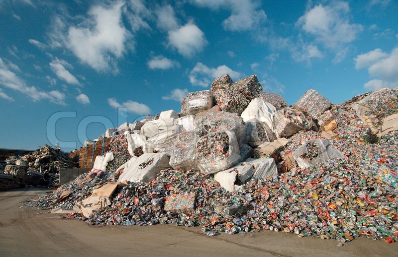 Recycle yard | Stock image | Colourbox