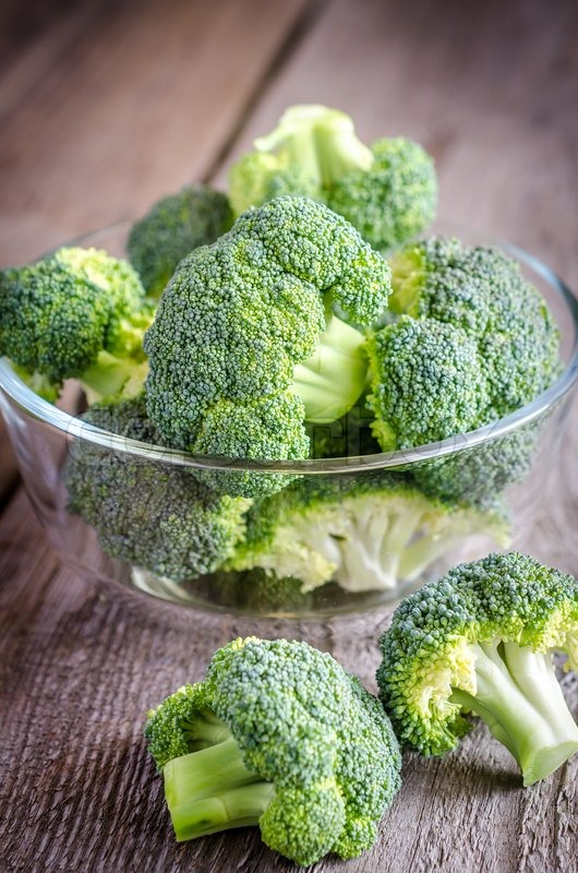 Broccoli florets | Stock image | Colourbox