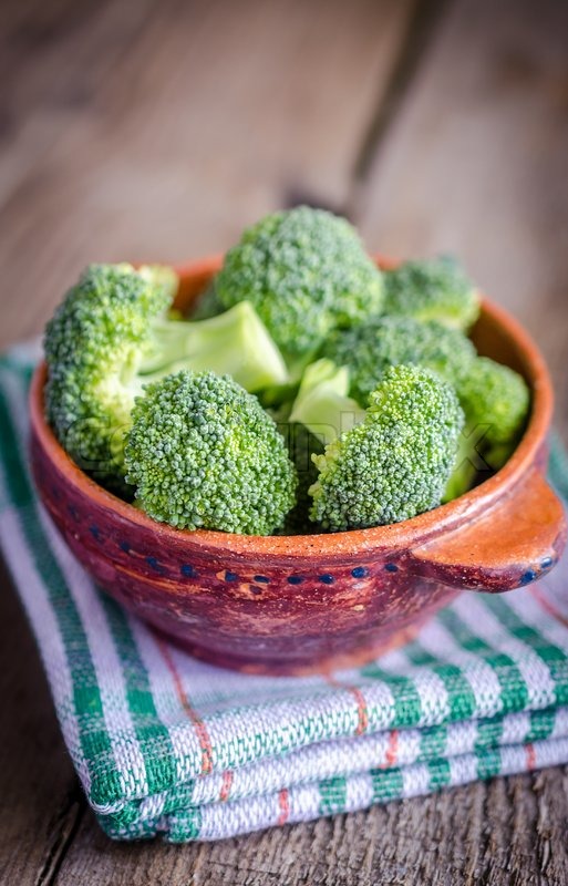 Broccoli florets | Stock image | Colourbox