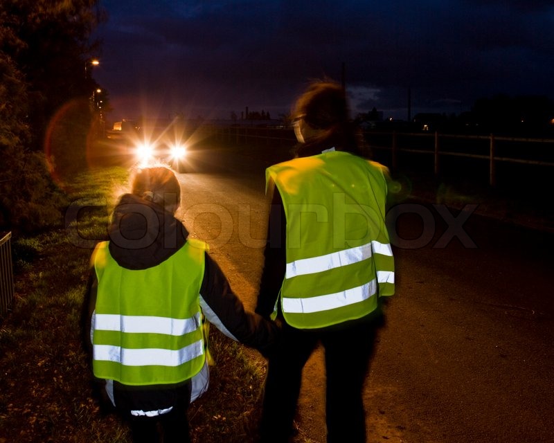 Walking At Night Reflective Clothing