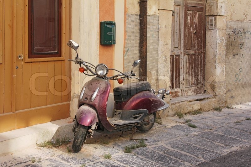 Alte Roller | Stock Bild | Colourbox