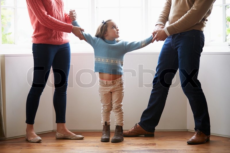 Two Parents Fighting Over Child In ... | Stock image | Colourbox
