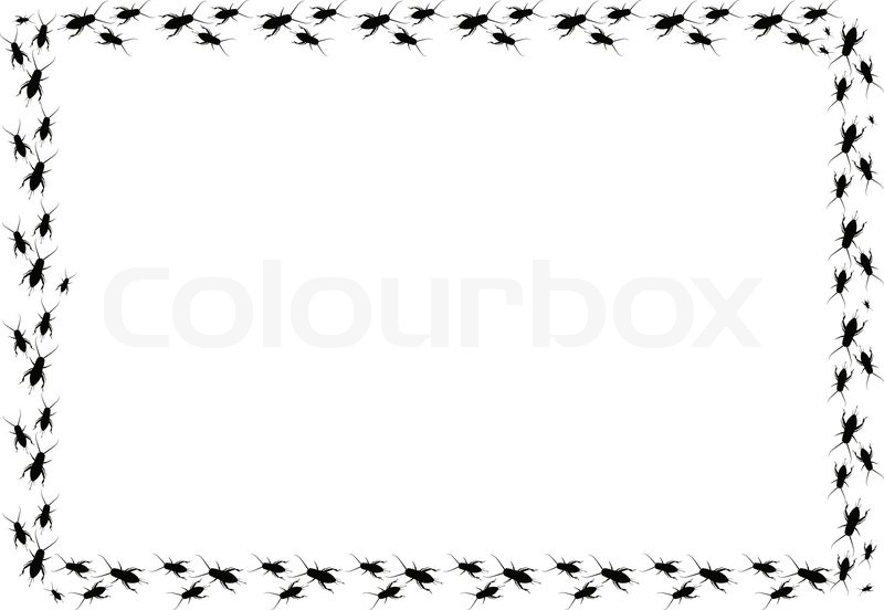 BUG FRAME | Stock vector | Colourbox