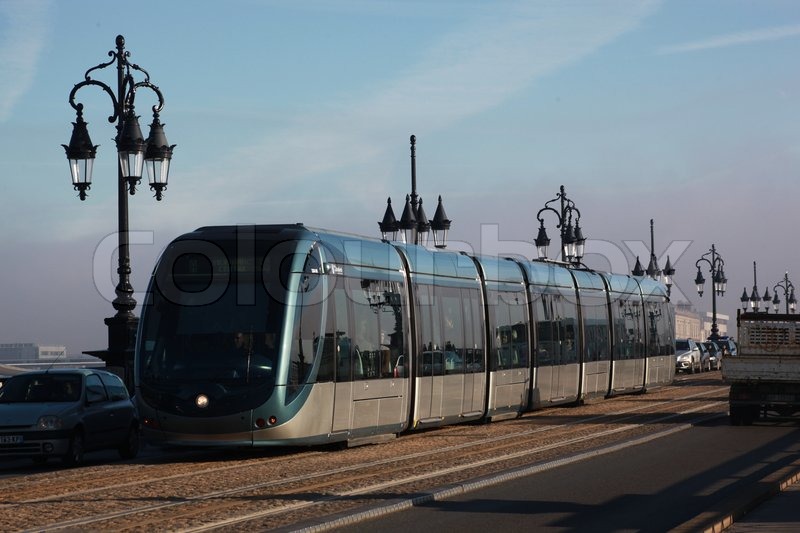 Städtische Straßenbahn-system | Stock Bild | Colourbox