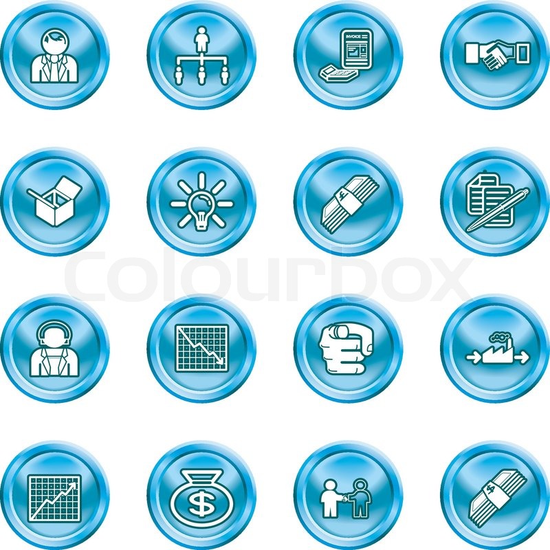 Icons or design elements relating to ... | Stock vector | Colourbox