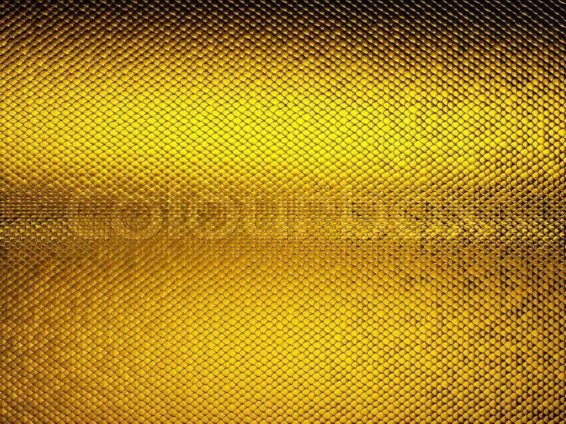 Golden Scales texture or metallic ... | Stock image | Colourbox