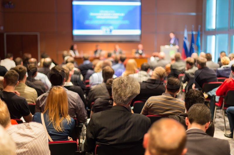 Business Conference and Presentation. ... | Stock image | Colourbox
