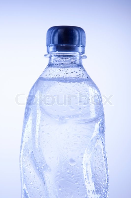 Fresh water bottles. Studio shots | Stock image | Colourbox