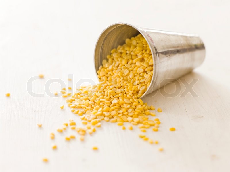 Yellow legumes | Stock image | Colourbox