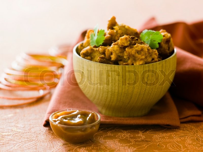 Traditional Indian food in a bowl | Stock image | Colourbox