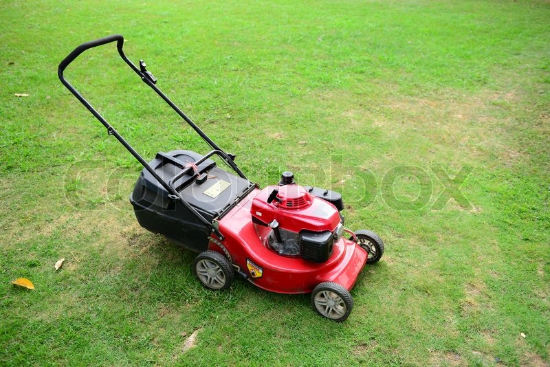 Lawn mower | Stock image | Colourbox