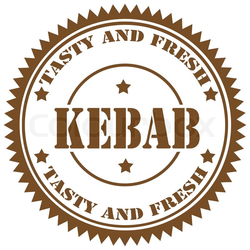 Rubber stamp with text Kebab,vector ... | Stock vector | Colourbox