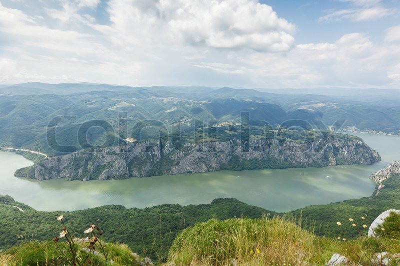 Danube gorge, Danube in Djerdap ... | Stock Photo | Colourbox