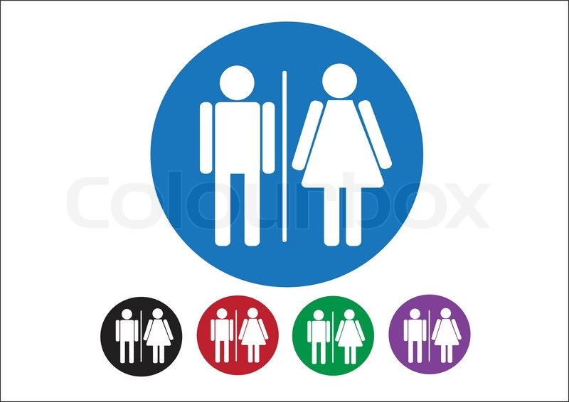 Pictogram Man Woman Sign icons, toilet ... | Stock vector | Colourbox Pictogram Man Woman Sign icons, toilet ... | Stock vector | Colourbox