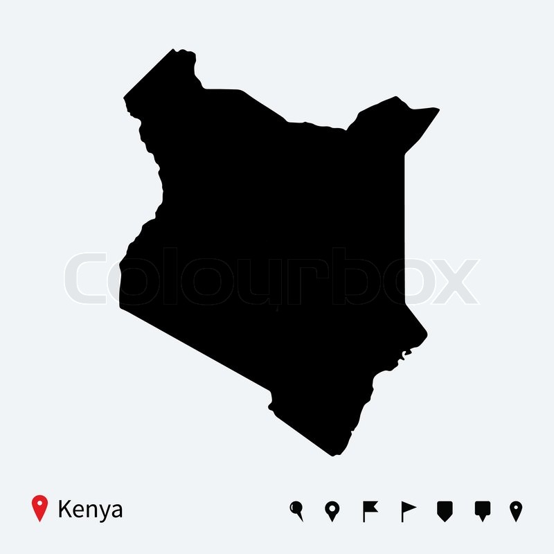 Kenya Map Logo