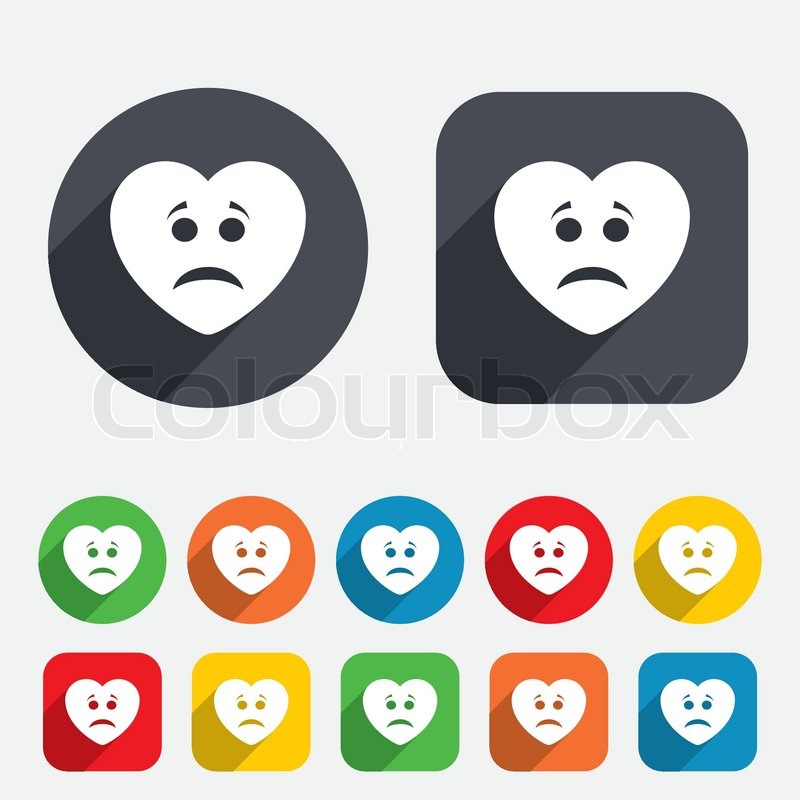 Sad Heart Clipart