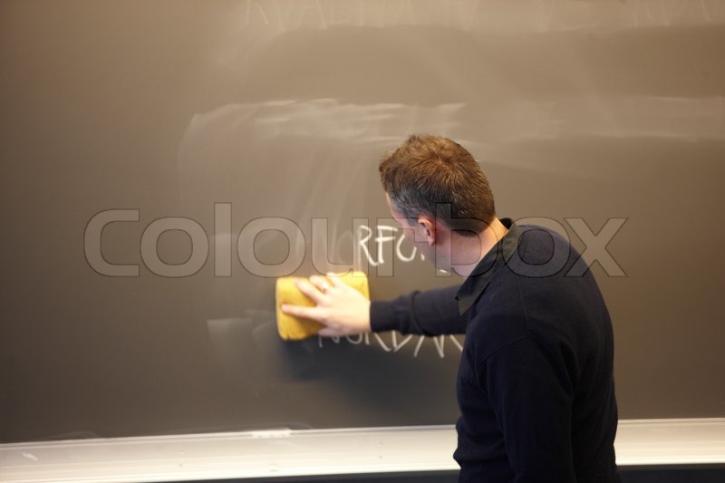 A school professor lecturing his ... | Stock image | Colourbox