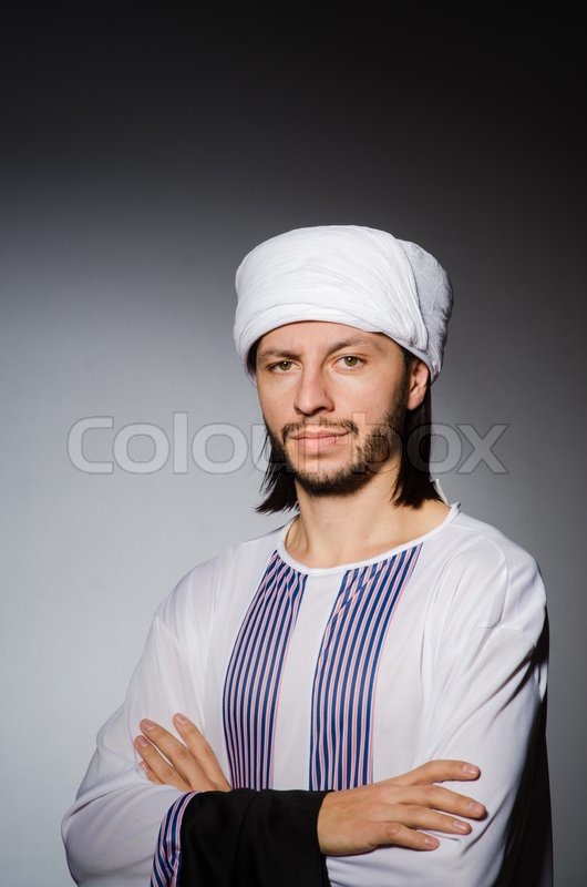 Arab man in diversity concept | Stock image | Colourbox