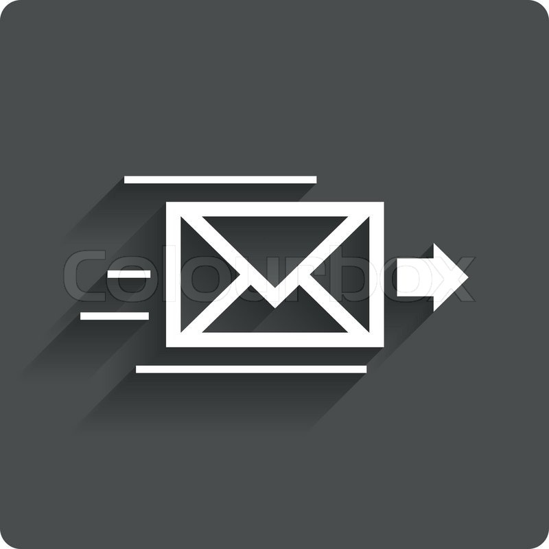 Symbol der e-Mail-Zustellung. ... | Stock-Vektor | Colourbox