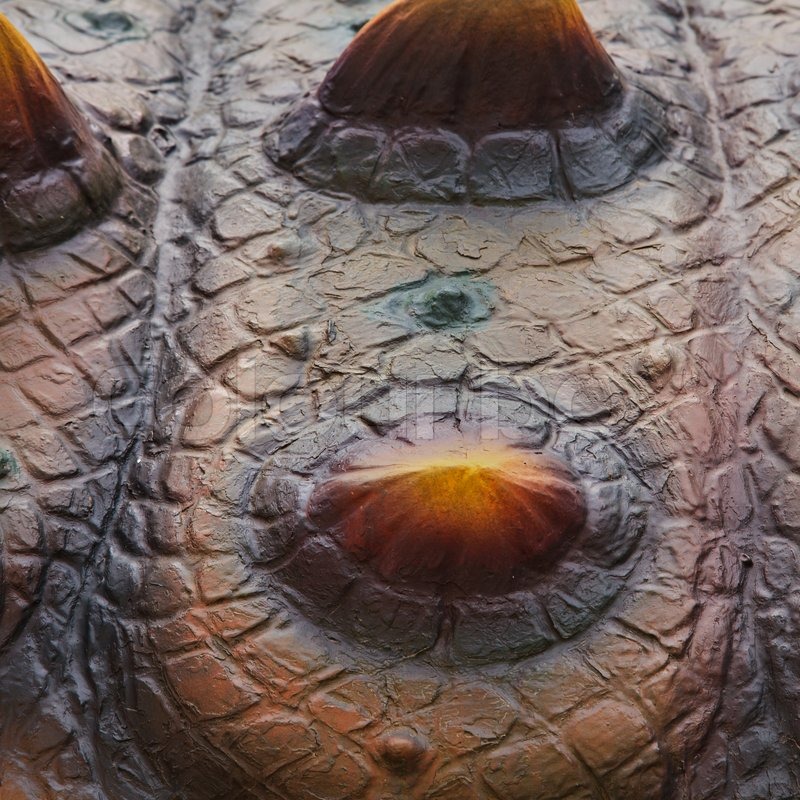 Artificial Dinosaur Texture Skin | Stock image | Colourbox
