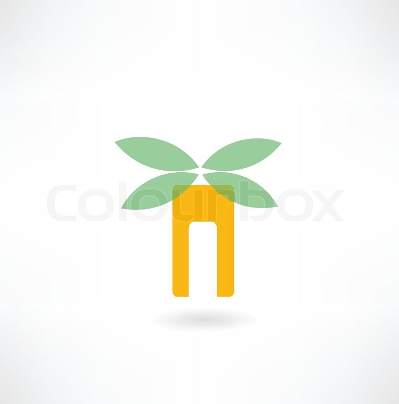 Bamboo House Green Icon