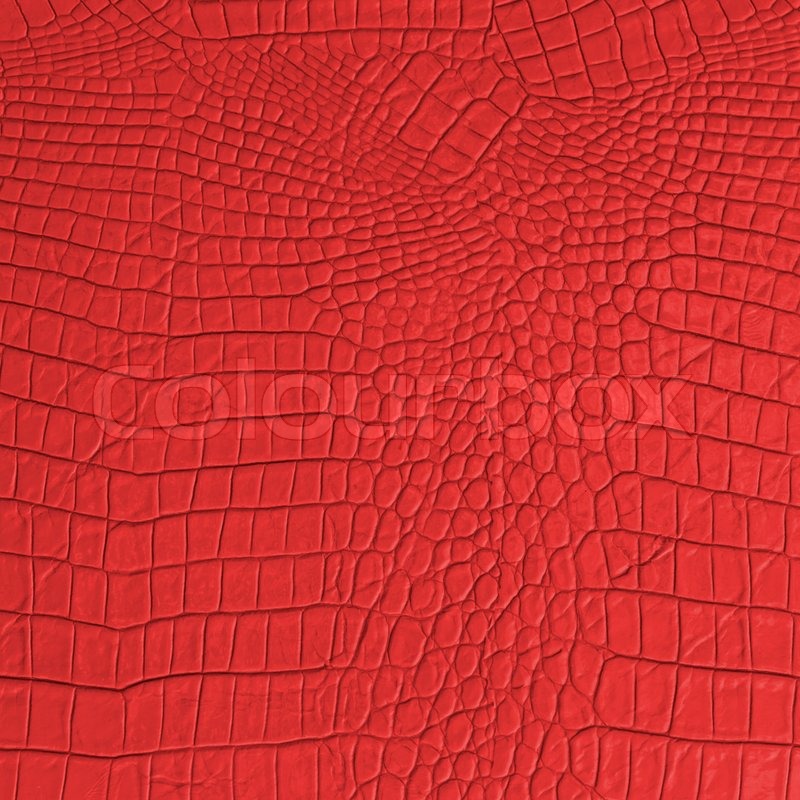 Rotes Leder-Textur und Hintergrund | Stock Bild | Colourbox