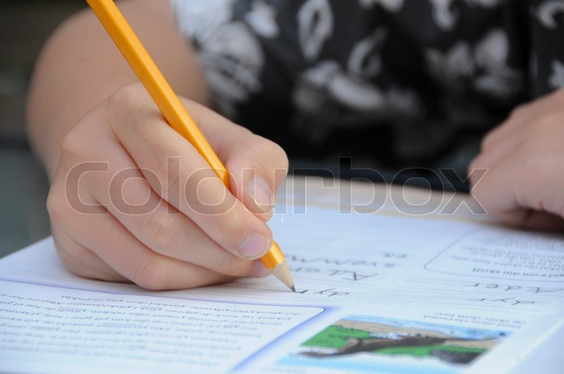 Hand writing | Stock image | Colourbox