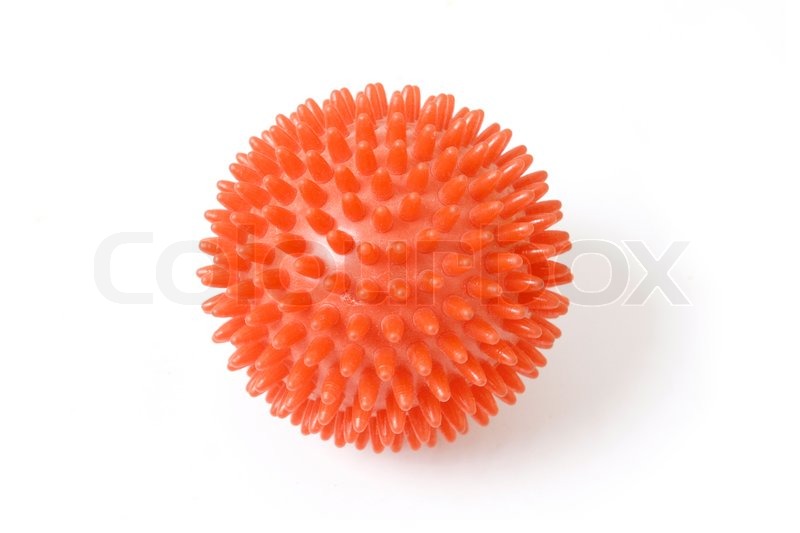 Stress ball on white background | Stock image | Colourbox