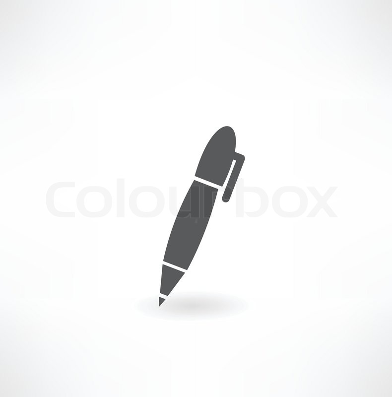 Vektor-Stift-Symbol | Stock-Vektor | Colourbox