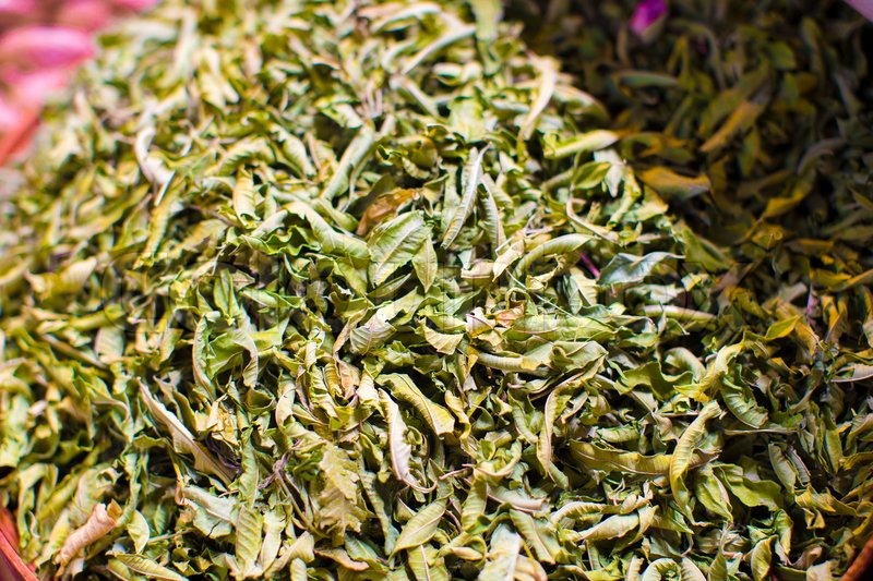 Different sorts of tea on the Egyptian ... | Stock image | Colourbox