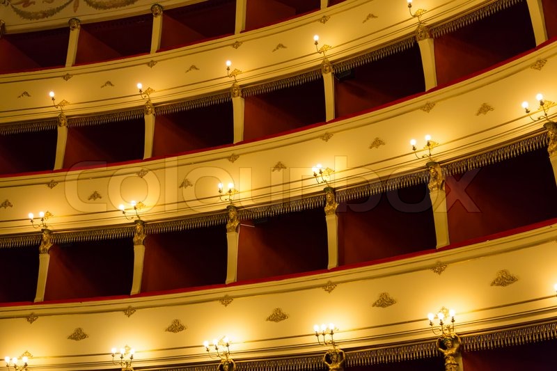 Bühne eines Theaters | Stock Bild | Colourbox