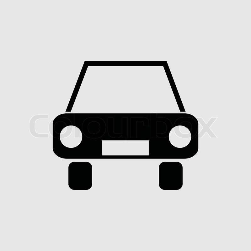Passenger car icon | Stock vector | Colourbox