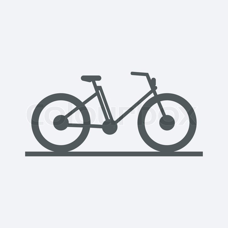 Bicycle icon | Stock vector | Colourbox