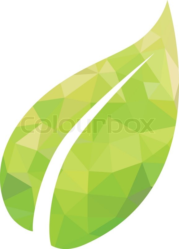 Blatt-Symbol | Stock-Vektor | Colourbox